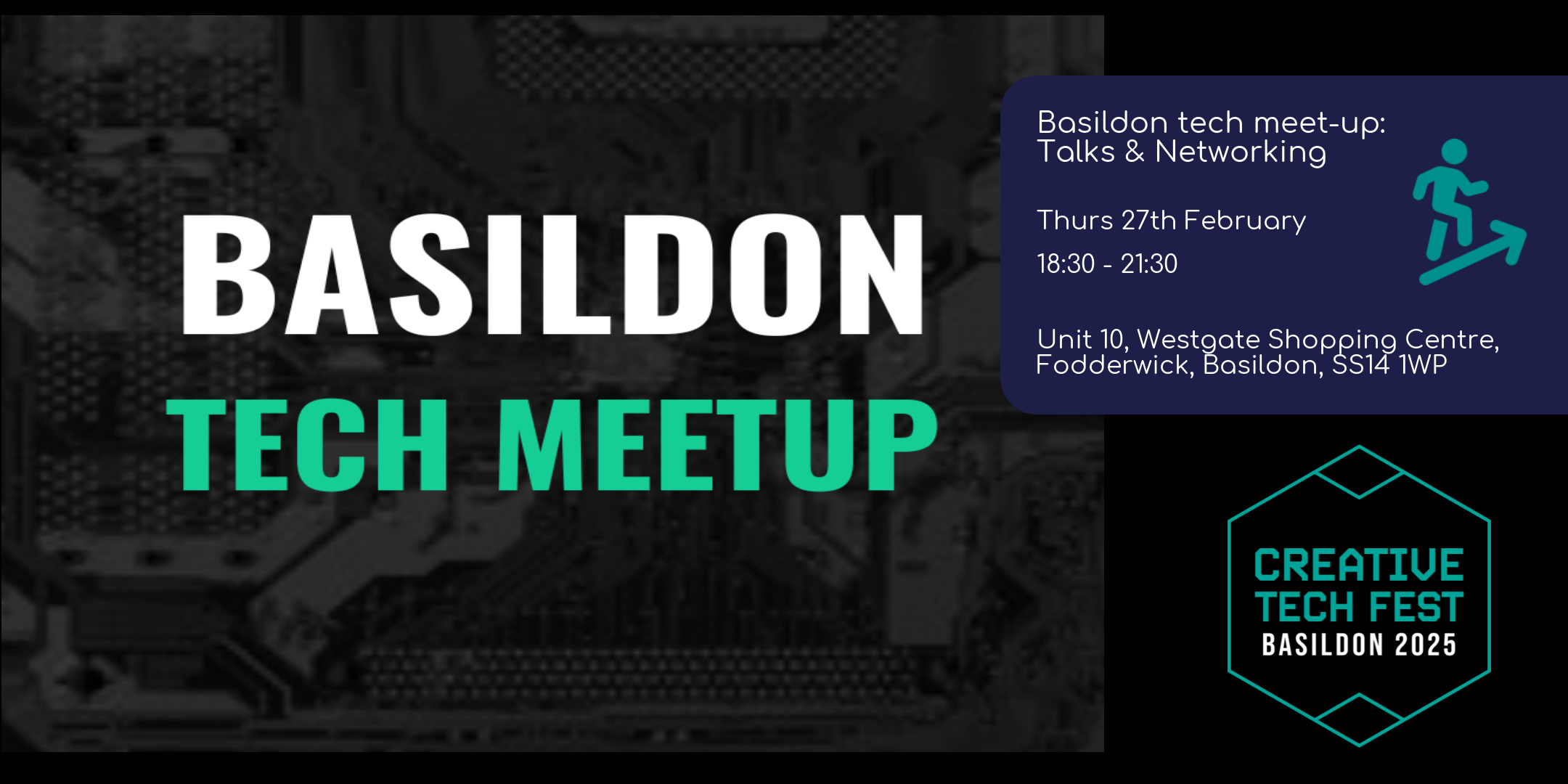 Basildon Tech meet-up: talks & networking